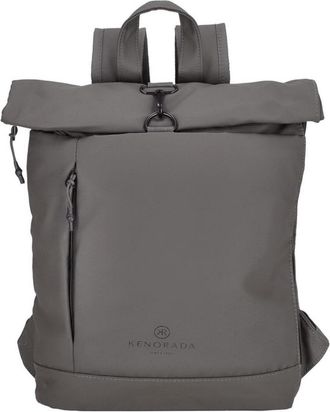 Kenorada Rucksack Leisure RS92-B M | moderner Tagesrucksack mit Rolltop | gepolstertes Laptopfach (bis 14) | verstellbare Schulterriemen | Zwei Au&szlig;enf&auml;cher und