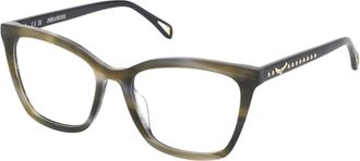 Zadig&Voltaire Femme, Accessoires, Vert, Taille: 53 MM Vzv442 0M23 Optical Frame