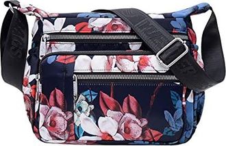 Generic Sac pour femme en nylon imprim&eacute; une &eacute;paule sac &agrave; bandouli&egrave;re d&eacute;contract&eacute; sac &agrave; bandouli&egrave;re grande capacit&eacute; sac &agrave; bandouli&egrave;re pour femme sac &agrave; bandouli