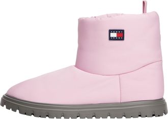 Tommy Jeans Damen Mid Boot Stiefel mit Innenfutter, Rosa (Orchid Thistle), 42