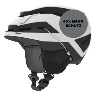 Salomon BACKLAND Skihelm leicht & sicher - White - Größe S - Maximale Stoßdämpfung - Active Aircon Belüftungssystem - 3D Ear Pads + 360° Fit System für perfek