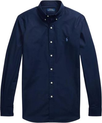 Polo Ralph Lauren Homme, Chemises, Bleu, Taille: 2XL Polo Marine Aw25