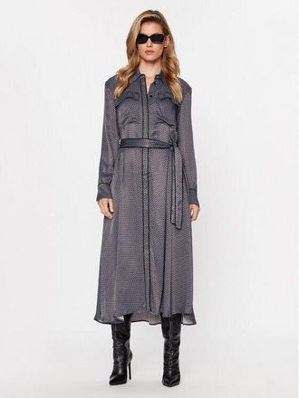 HUGO BOSS Hemdkleid Davivio1 50513113 Grau Regular Fit