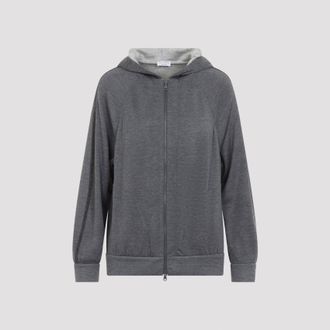 Brunello Cucinelli Brunello Cucinelli Sweat Monile enti&egrave;rement zipp&eacute;