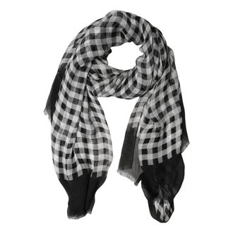 Dolce & Gabbana Napoli Seidenschal Vichykaro - - Accessories - Damen - Mehrfarbig - ONE SIZE
