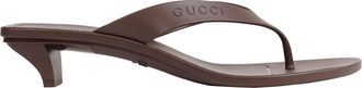 Gucci Vittoria Thong Sandals