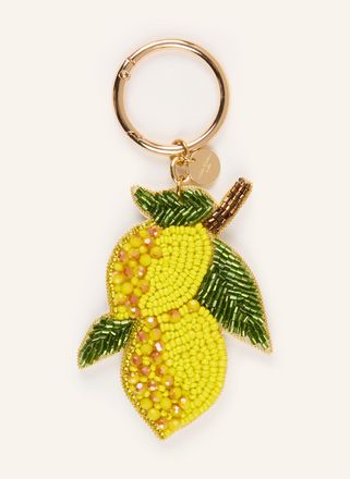 Cheeky Chain Cheeky Chain Munich Taschenanh&auml;nger Mit Schmucksteinen gelb