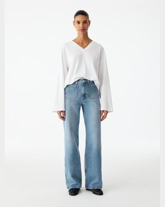 Arket LUPINE Flared Jeans -Blau
