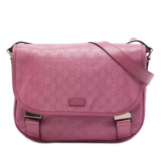 Gucci Sac bandouli&egrave;re vintage Pre-owned en nylon - Femme - Pre-owned - Rose - Taille: ONE Size