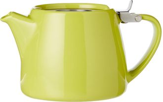 Forlife Tea PeopleFORLIFE FST-400-LIM Stump Teekanne, 400 ml, Limette, keramik, Lime