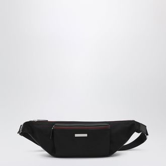 Gucci G&uuml;rteltasche Flatpack schwarz aus GG-Gewebe