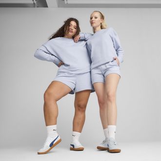 Puma ESS Small No. 1 Logo 4 Shorts Damen, Kleidung, Blau, L