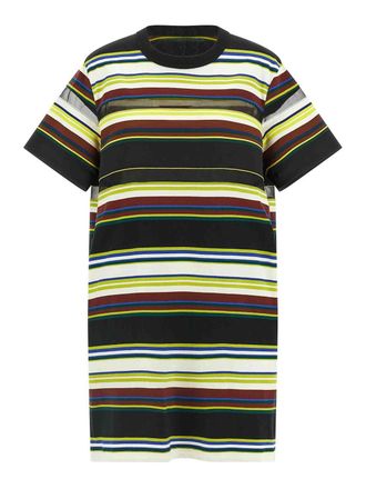 sacai Robe Au Genou - Multicolore