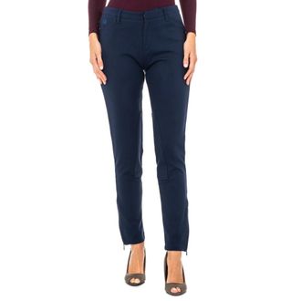 La Martina Moderne Ottoman Leggings f&uuml;r Frauen - - Trousers - Damen - Blau - W28