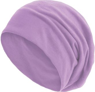 style3 Slouch Beanie aus atmungsaktivem, feinem und leichten Jersey Unisex M&uuml;tze Haube Bini Einheitsgr&ouml;&szlig;e