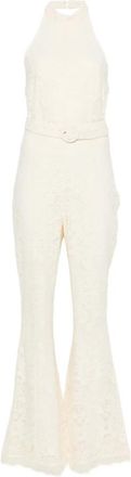 Twinset Femme, Combinaisons et Ensembles, Beige, Taille: 40 FR Lace Jumpsuit