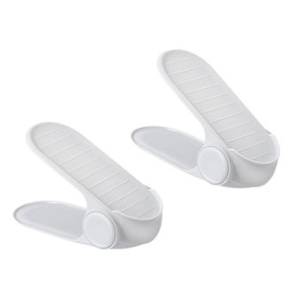 Generico Stapelbarer Schuh-Organizer, rutschfest, faltbar und platzsparend, platzsparend, f&uuml;r Schuhschrank, f&uuml;r Stiefel, Absatzschuhe, im Schrank, Ankleidezimm