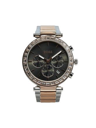 HUGO BOSS Uhr Andra 1502690 Silberfarben