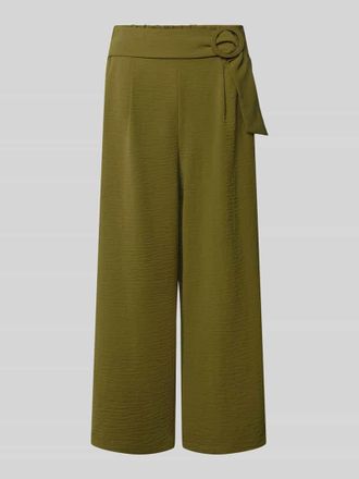 Zero Wide Fit Culottes mit Strukturmuster