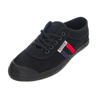 Kawasaki Chaussure R&eacute;tro en Toile - Femme - Chaussures - Noir - Taille: 36 EU