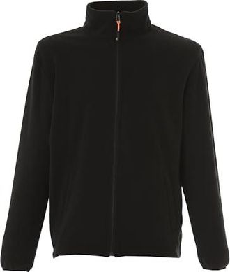 Generico Polaire homme anti-pilling Sweat &agrave; fermeture &eacute;clair longue mod&egrave;le Copenhague, Noir, L