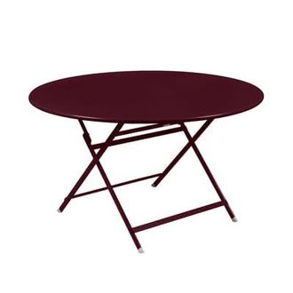 Fermob Table ronde Caractère - Violet - Acier peint - Designer Studio Fermob