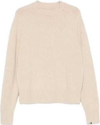 Extreme Cashmere Rundhalspullover - Wei&szlig;