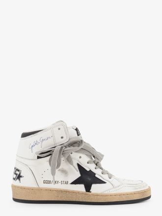 Golden Goose Sky Star leather sneakers with iconic side logo - GOLDEN GOOSE DELUXE BRAND - gender_Woman