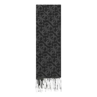 Guess &Eacute;charpe Jacquard - Femme - Accessoires - Noir - Taille: ONE Size