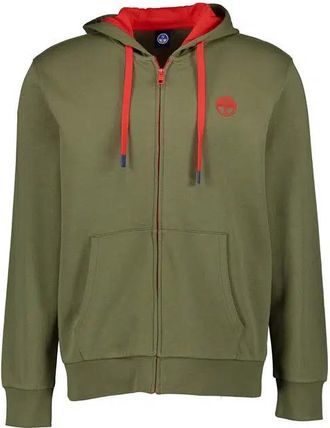 North Sails Herren Sweatjacke gr&uuml;n unifarben