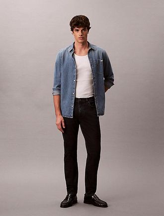 Calvin Klein Slim Tapered Jeans - Blue Black Stone - Herren - 2830