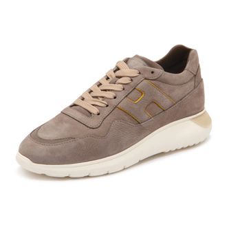 Hogan Homme, Chaussures, Brun, Taille: 40 1/2 EU Interactive3 Nubuck Baskets