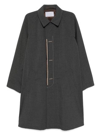 Kolor Einreihiger Mantel - Grau