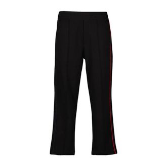 Moncler Jogginghose mit geradem Schnitt und gesticktem Logo - - Trousers - Herren - Schwarzk - XL