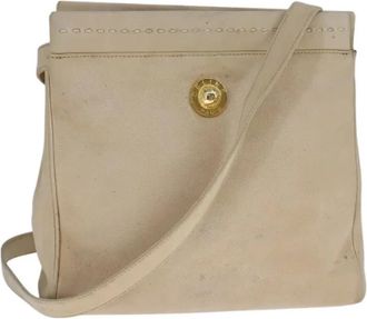 Celine Pre-owned Cuir sacs-celine - Femme - Pre-owned - Beige - Taille: ONE Size