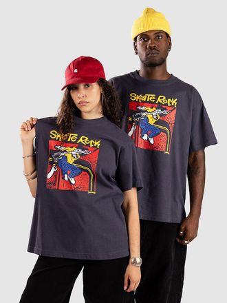 Thrasher Skate Rock Vol. Ii Vintage T-Shirt navy