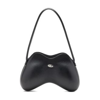 Diesel Double-D-Schultertasche in Schwarz - - Bags - Damen - Schwarzk - ONE SIZE