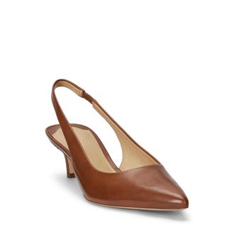 Lauren Ralph Lauren LAUREN Ralph Lauren Damen Lolah Pump, Sattel Deep Tan, 40.5 EU