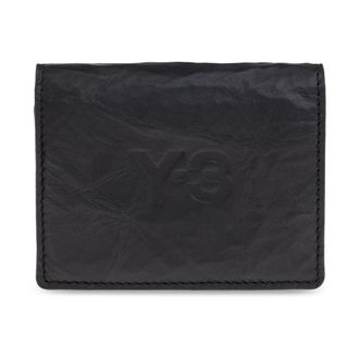 Yohji Yamamoto unisex, Accessoires, Noir, Taille: ONE Size Porte-cartes en cuir