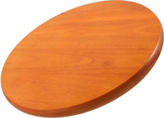 Cabilock Runder Hocker Sitz Ersatz Durchmesser Sitzplatte für Büro Esszimmer Barhocker DIY Möbel Holz Sitzbrett mit Glatter Oberfläche für Vielseitige Sitzgele