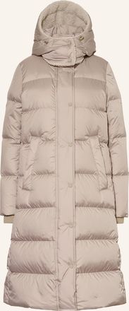 Marc O'Polo Marc Opolo Daunenmantel Mit Abnehmbarer Kapuze Und Kunstfell beige