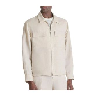 Antony Morato Brema Relaxed Fit Shirt - - Jackets - Herren - Beige - L