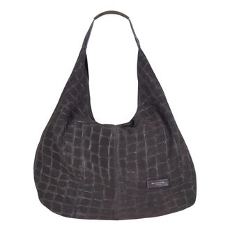 My Best Bags Firenze In Italien gefertigte Satchel-Tasche mit Metallrahmen aus Leder - - Bags - Damen - Braun - ONE SIZE