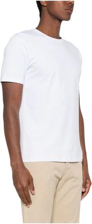 Daniele Fiesoli Homme, Tops, Blanc, Taille: M Crew Neck T-Shirt