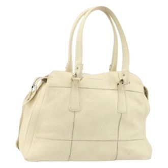 Ferragamo Sac &agrave; main Pre-owned - Femme - Pre-owned - Beige - Taille: ONE Size