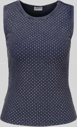 Jake*s Casual Slim Fit Tanktop aus Baumwoll-Mix