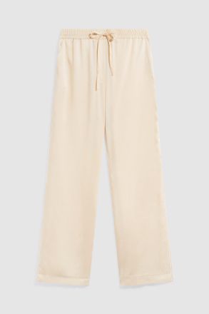 Gerard Darel Pantalon satin&eacute; - BAHYRA - Paille