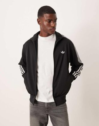 adidas Originals Firebird - Top de surv&ecirc;tement - Noir