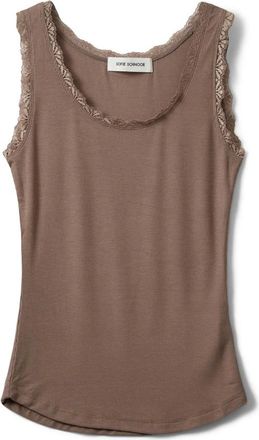 Sofie Schnoor Femme, Tops, Brun, Taille: 40 FR Sleeveless Top