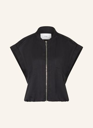 Y.A.S. Sweat-Weste blau